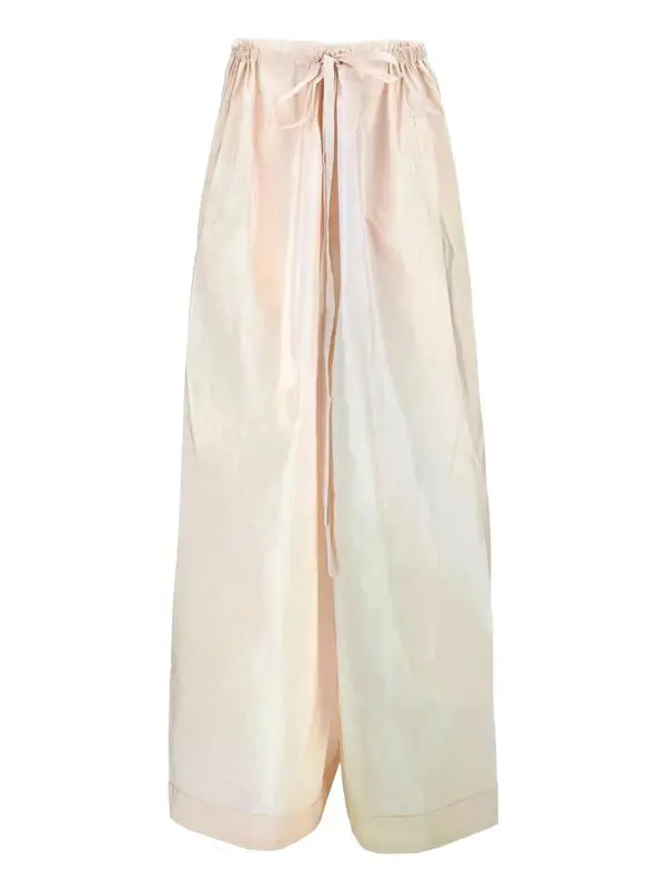 DANIELA GREGIS Drawstring Palazzo Pants - Pink