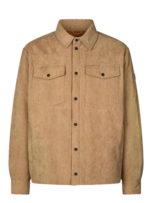SAVE THE DUCK Magnus Corduroy Shirt Jacket - Neutrals