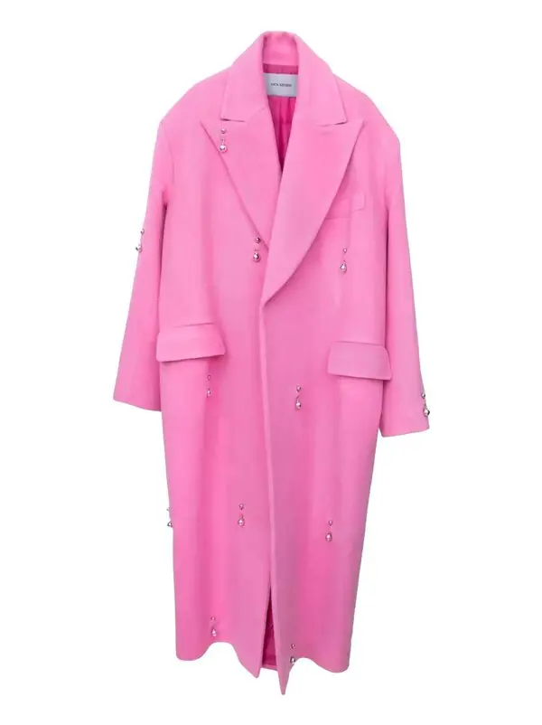 KATA SZEGEDI Sofia Pierced Coat - Pink