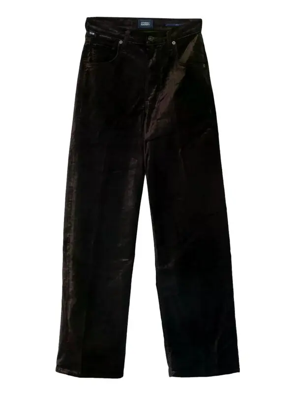 Citizens Of Humanity Velvet Trousers - Brown