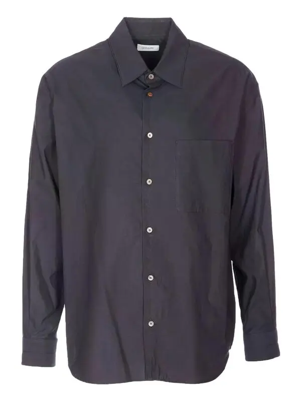 LEMAIRE Patch-pocket Shirt - Grey