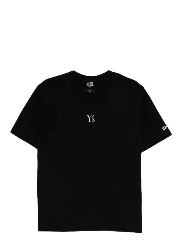 Y’s Logo-print T-shirt - Black