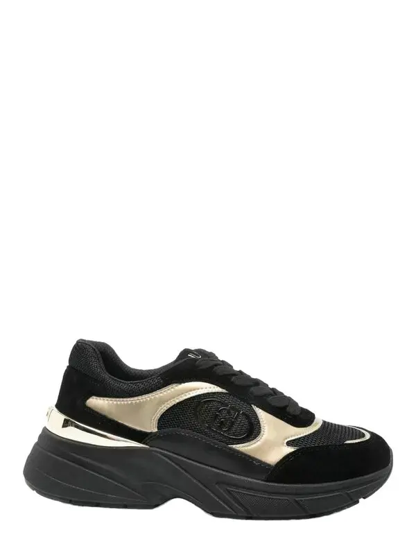 Liu Jo Metallic Sneakers - Black