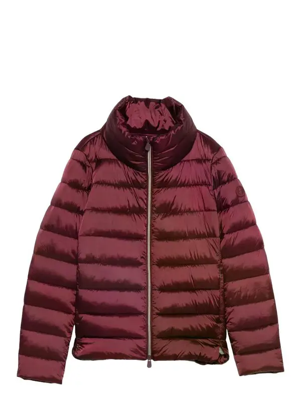 SAVE THE DUCK High-neck Puffer Jacket - Red