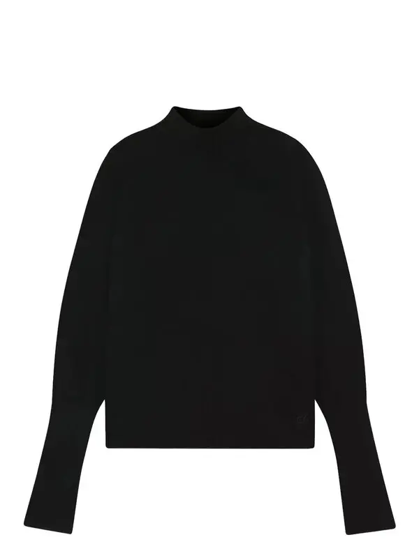 Hugo Funnel-neck Sweater - Black