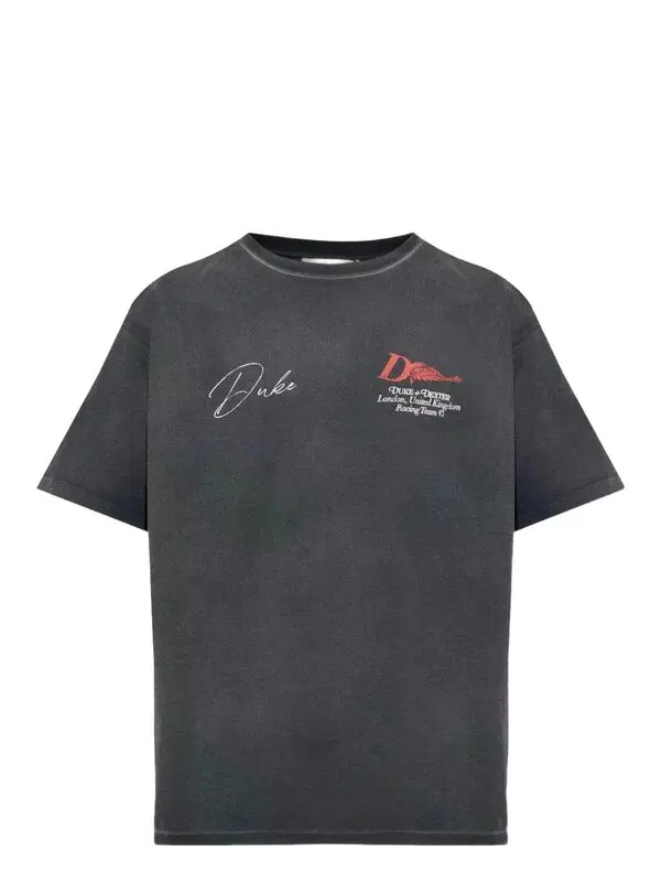DUKE + DEXTER Graphic-print T-shirt - Grey