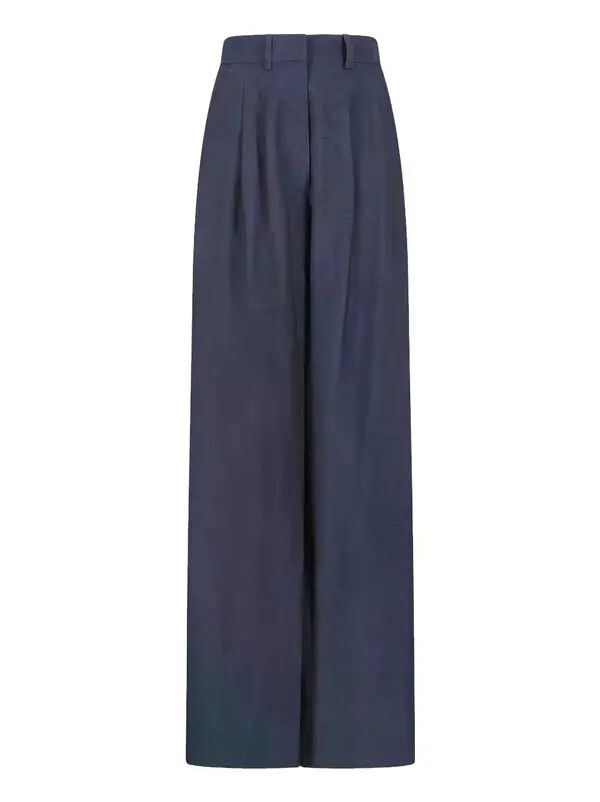 PT TORINO Frankie Pleated Trousers - Blue