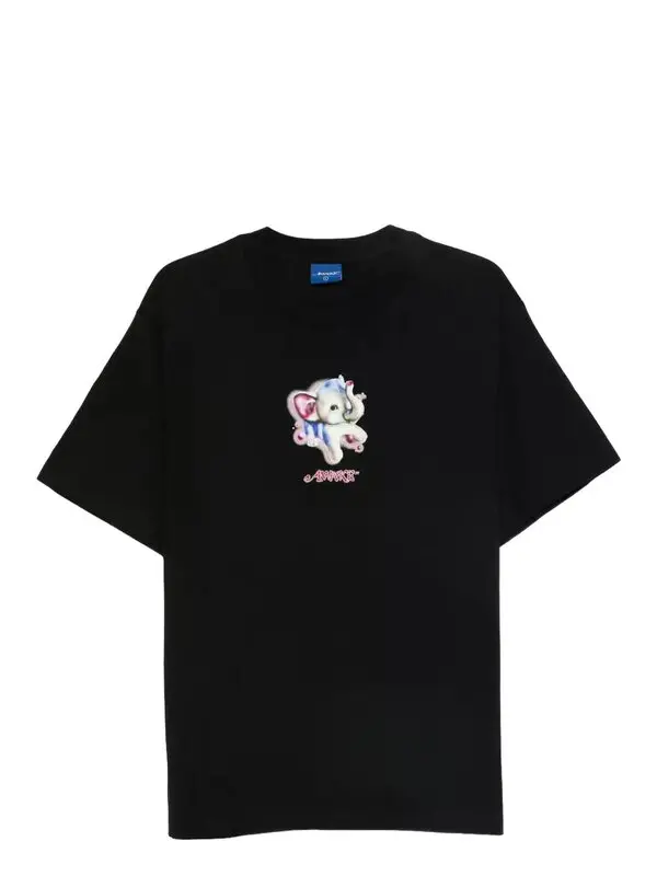 AWAKE NY Graphic-print Crew-neck T-shirt - Black