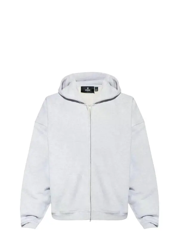 REPRESENT Initial Boxy Hoodie - Grey