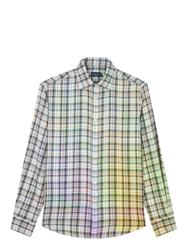 Paul & Shark Checkered Shirt - Blue
