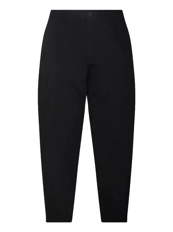 Herno Elasticated-waistband Trousers - Black