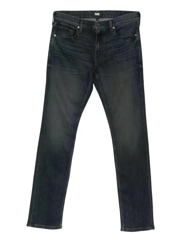 Paige Federal Justinson Straight Leg Jeans - Blue