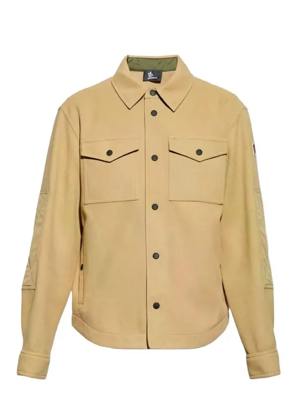 Moncler Chest-pocket Shirt - Neutrals