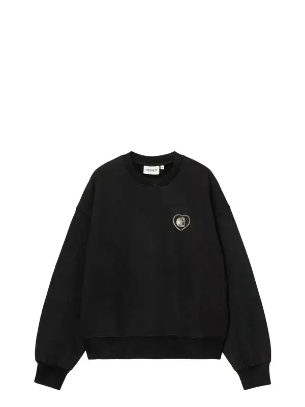 Carhartt Work In Progress Hearts Of Hartts Sweatshirt - Black