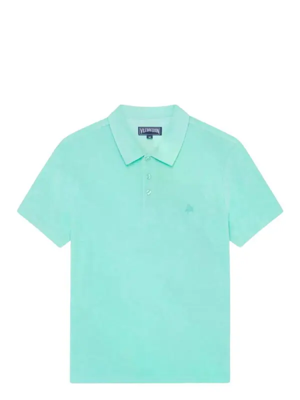 Vilebrequin Turtle-embroidered Polo Shirt - Blue