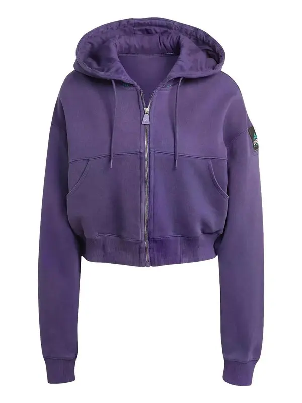 Adidas Eqt Zip-up Hoodie - Purple