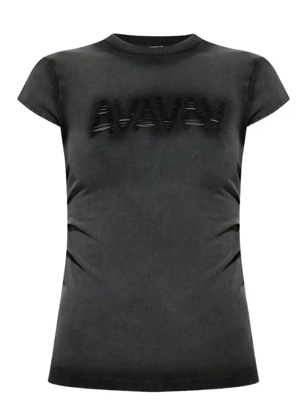 AVAVAV Logo-print T-shirt - Grey