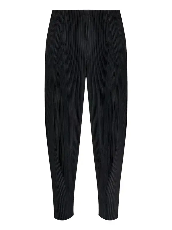 Issey Miyake Pleated Trousers - Black