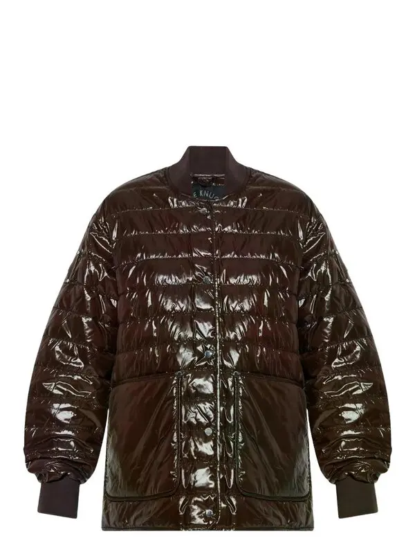 Moose Knuckles Quilted Pocket Jacket - Brown
