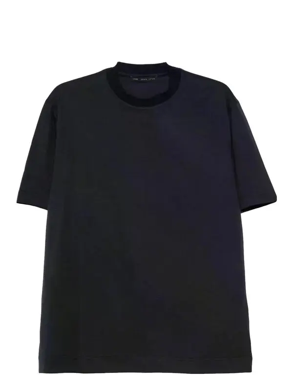 LOW BRAND Cotton T-shirt - Blue