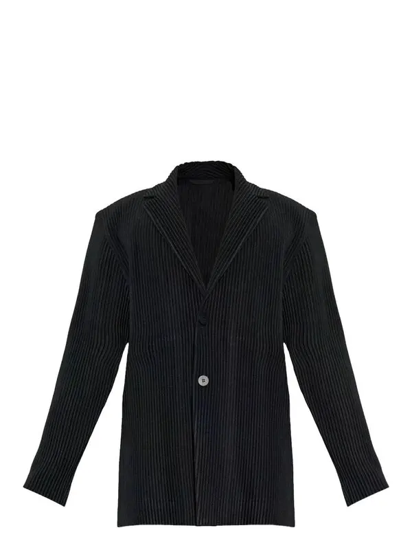 Issey Miyake Plissé Blazer - Black