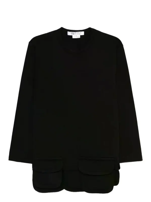 Comme Des Garçons Long-sleeve T-shirt - Black