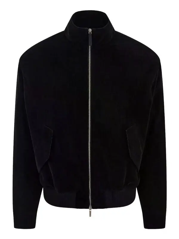 FERRAGAMO Corduroy Jacket - Black