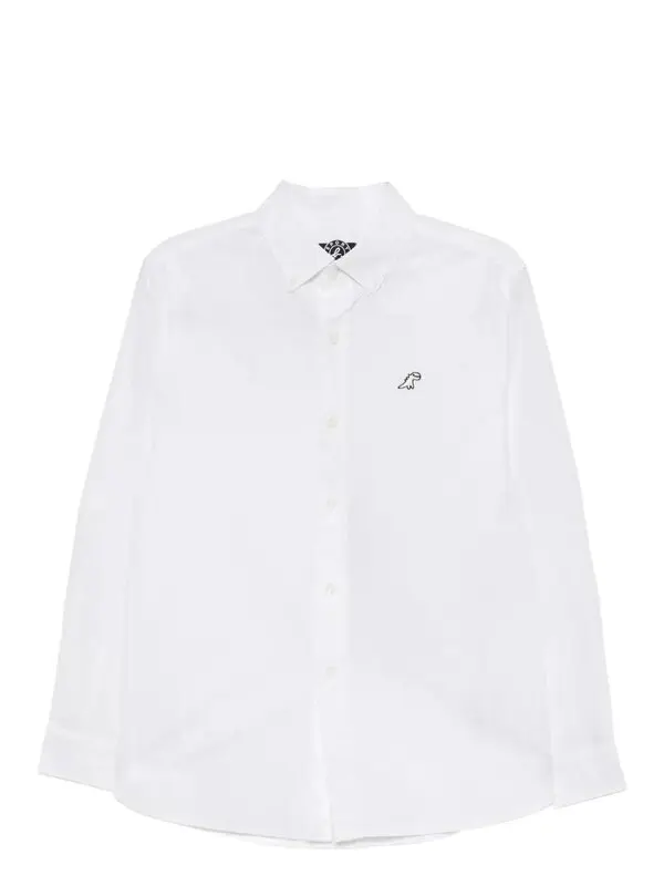 SPORT B. BY AGNÈS B. Dino-embroidered Shirt - White