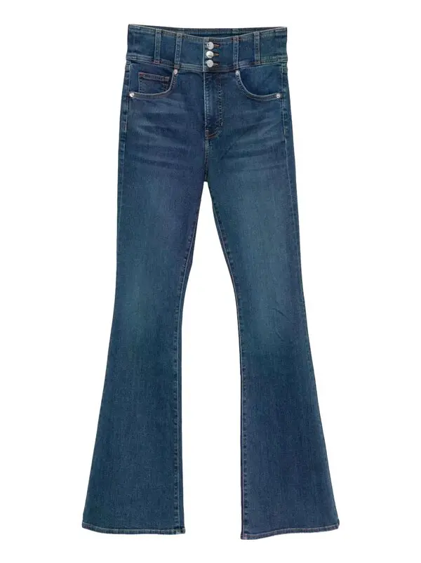 Veronica Beard Beverly Flare Jeans - Blue