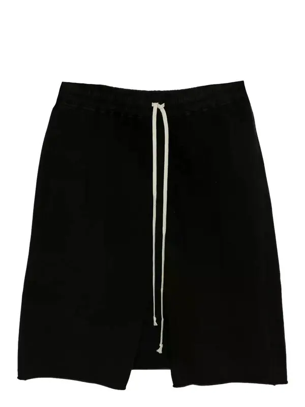 Rick Owens Drawstring Pod Shorts - Black