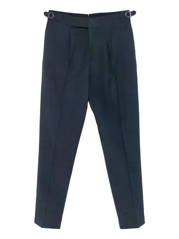 Paul Smith Pleated-front Trousers - Blue