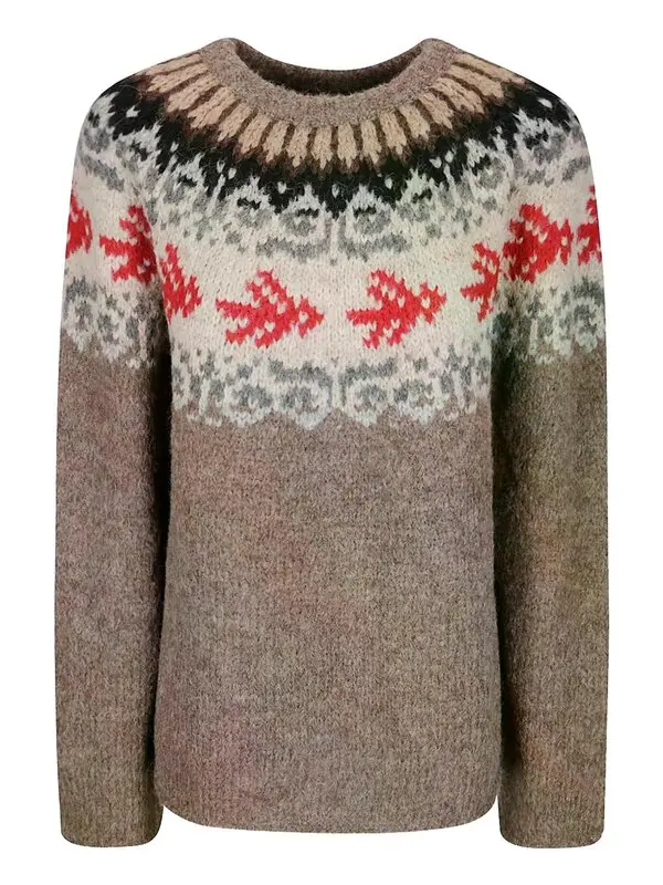 THIBAULT VAN DER STRAETE Fairisle Sweater - Neutrals