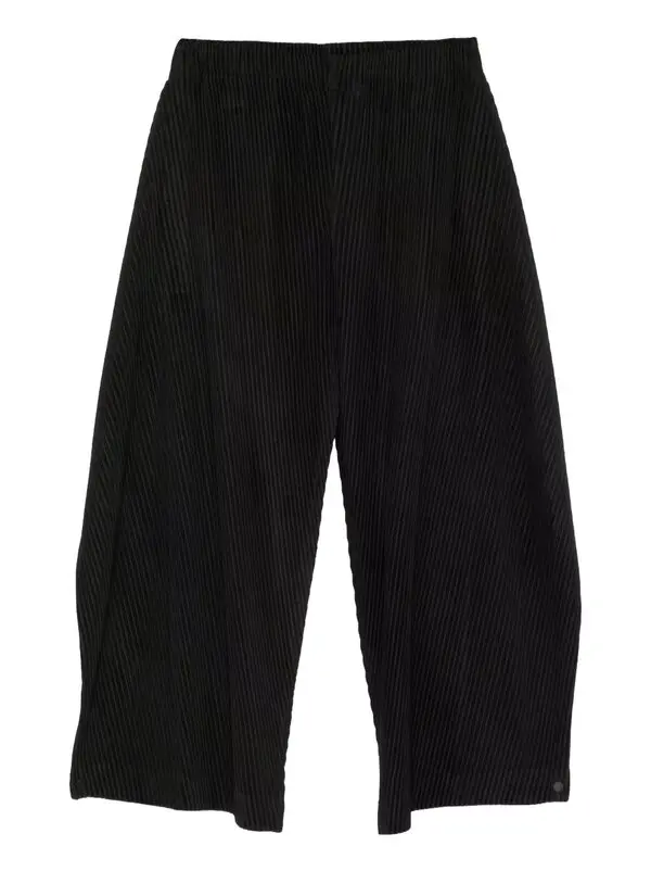 Issey Miyake Angular Stone Trousers - Black