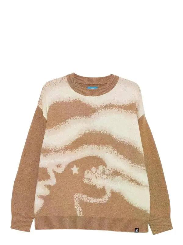 SPORT B. BY AGNÈS B. Dino-print Jumper - Brown