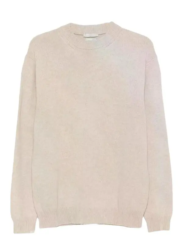 DANIELE FIESOLI Cashmere Crew Neck Sweater - Neutrals