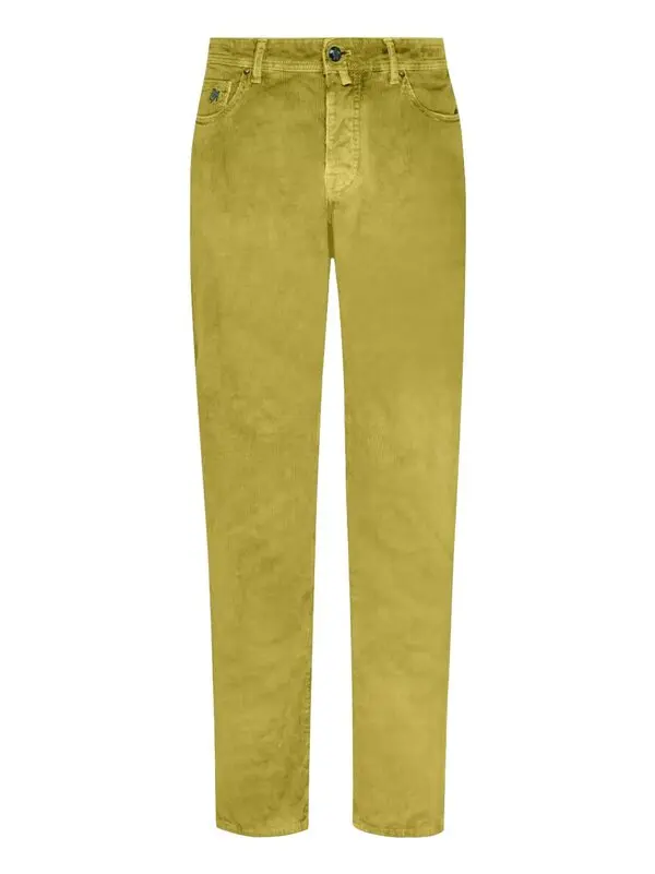 Vilebrequin Five-pocket Corduroy Trousers - Green
