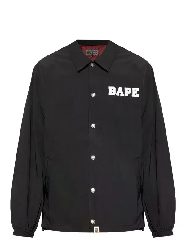 A BATHING APE® College Coach Jacket - Black