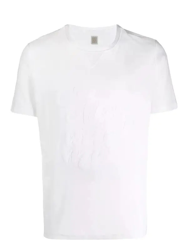 Eleventy Printed T-shirt - White