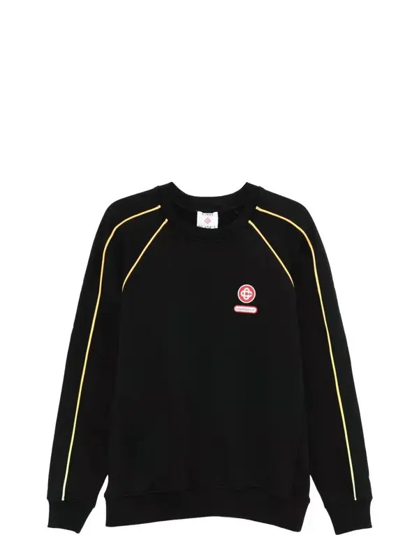 Casablanca Logo-appliqué Sweatshirt - Black