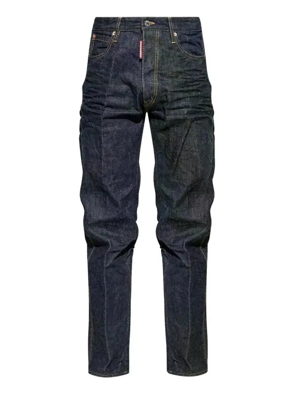 Dsquared2 Ruched Trousers - Blue