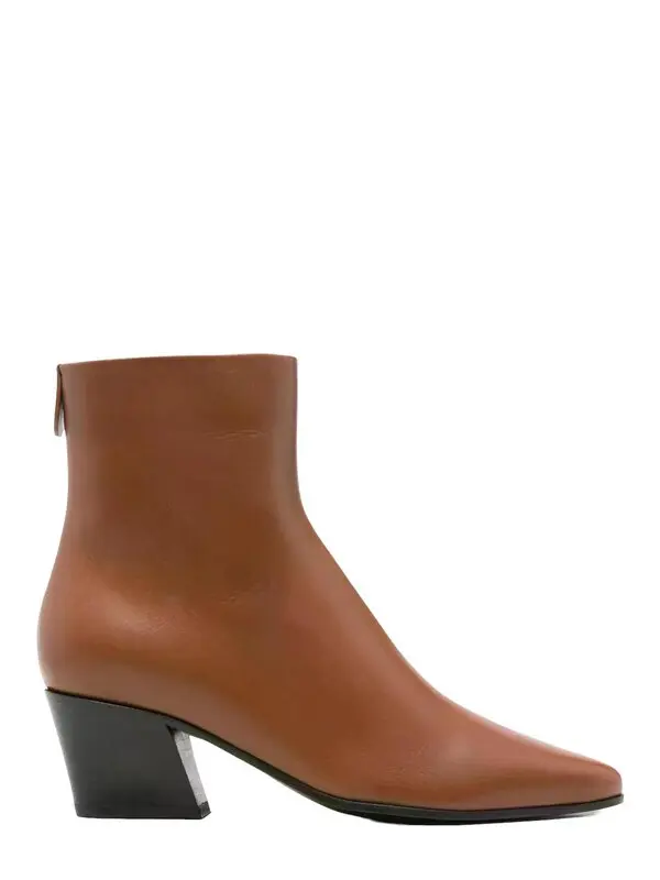 Giorgio Armani 55mm Pointed-toe Boots - Brown
