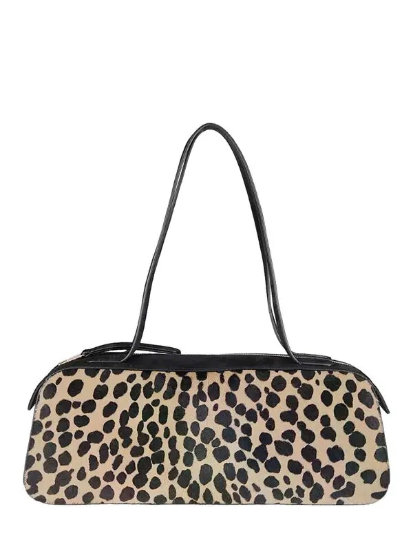 Khaite Simona Animal-print Shoulder Bag - Neutrals