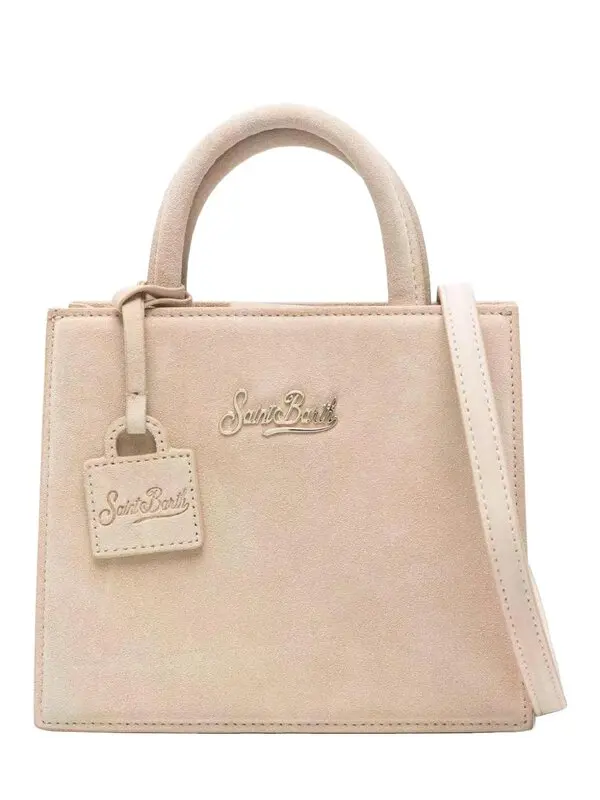 MC2 SAINT BARTH Mini Suede Tote Bag - Neutrals