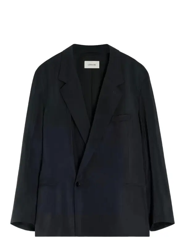 LEMAIRE Single-breasted Blazer - Black