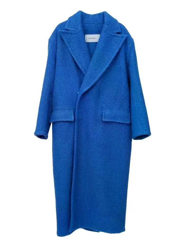 KATA SZEGEDI Mara Faux-fur Coat - Blue
