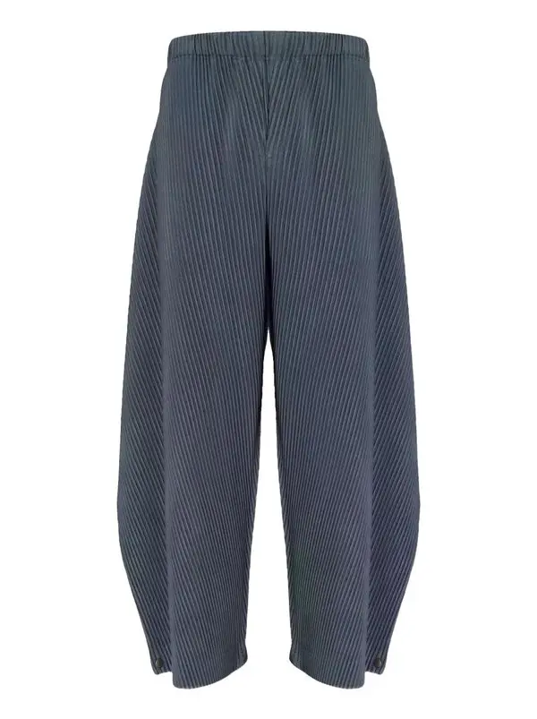 Issey Miyake Angular Stone Trousers - Grey