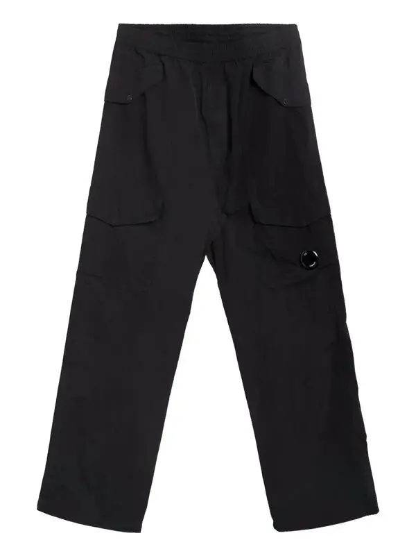 C.P. COMPANY Lens-detail Trousers - Black