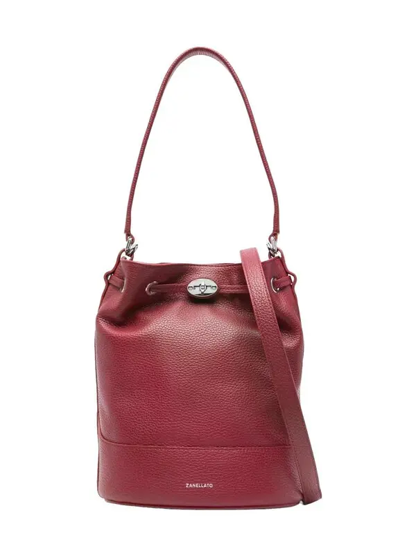 ZANELLATO Small Monda Tote Bag - Red