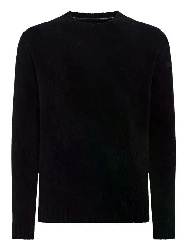 RRD Knit Round Neck Sweater - Black