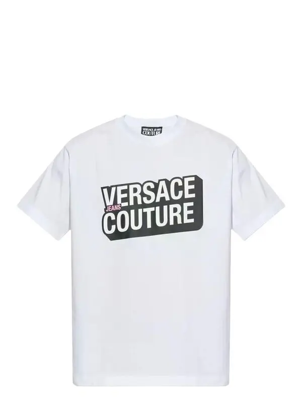 Versace Logo-print T-shirt - White